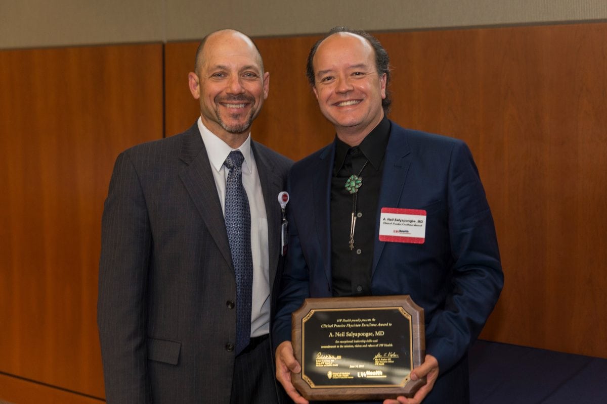 Two faculty members awarded 2018 UW Health Physician Excellence Awards ...