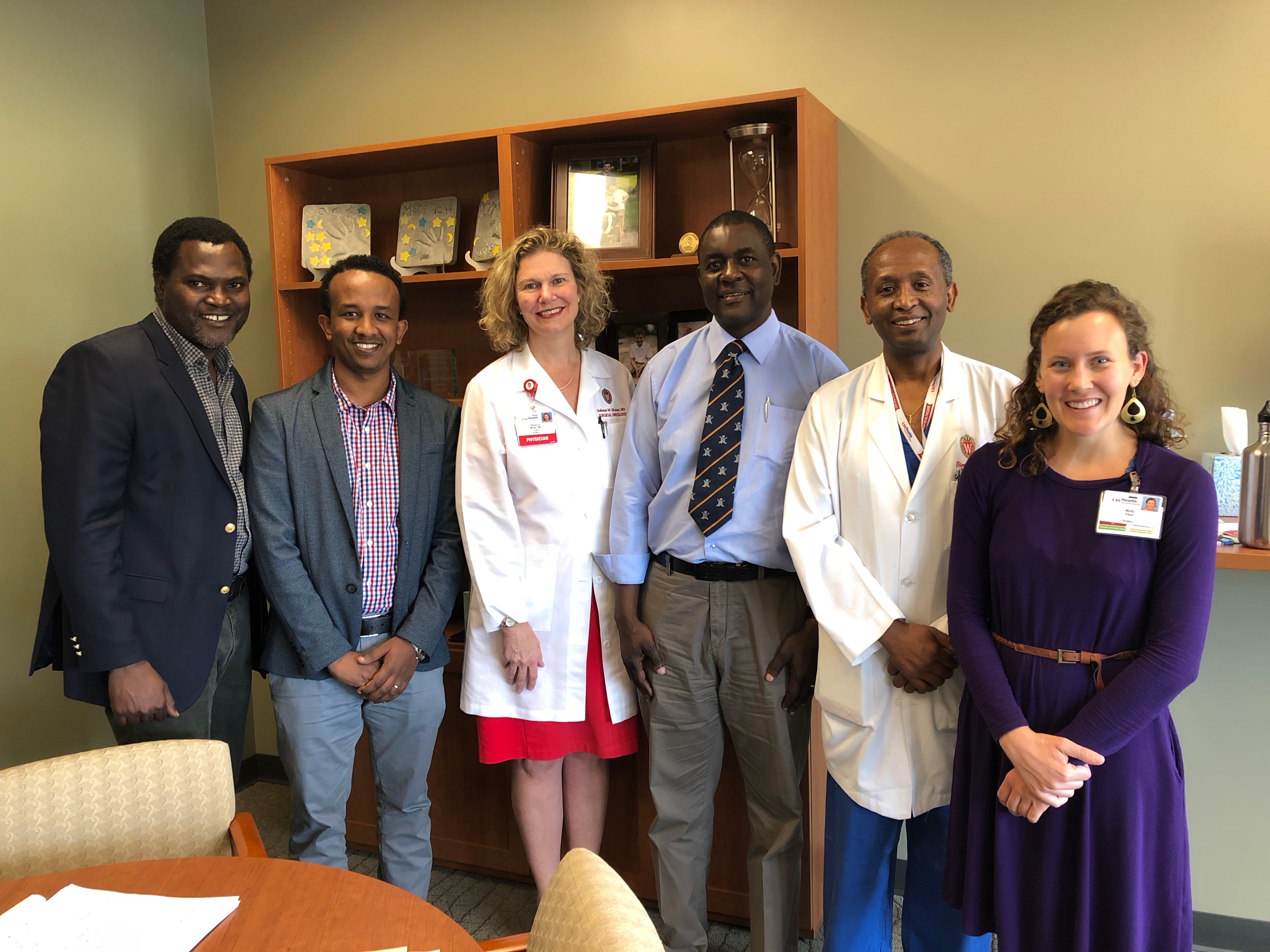 Department welcomes international visitors - Department of Surgery