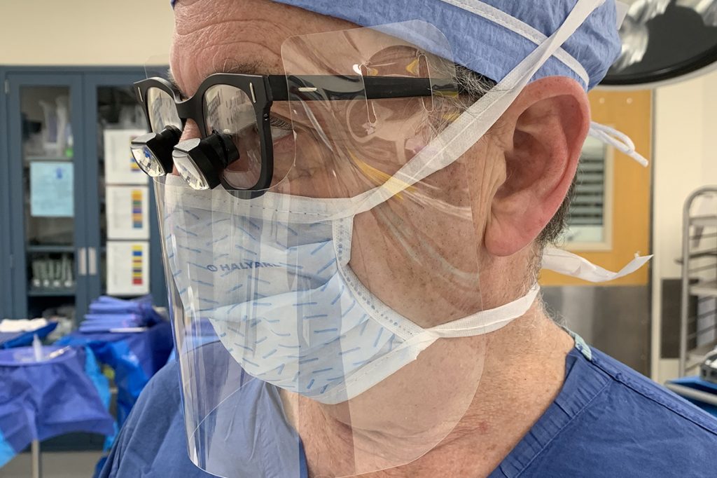 The Face Shield - Department of Surgery