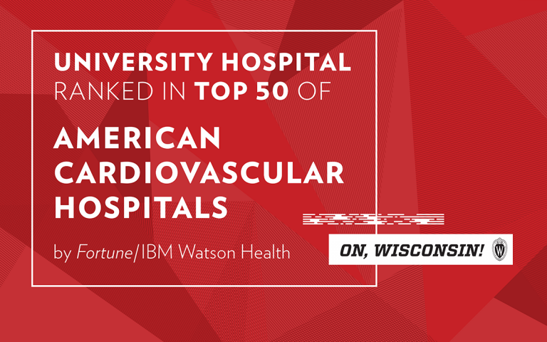 University Hospital Ranked In Top 50 Of American Cardiovascular
