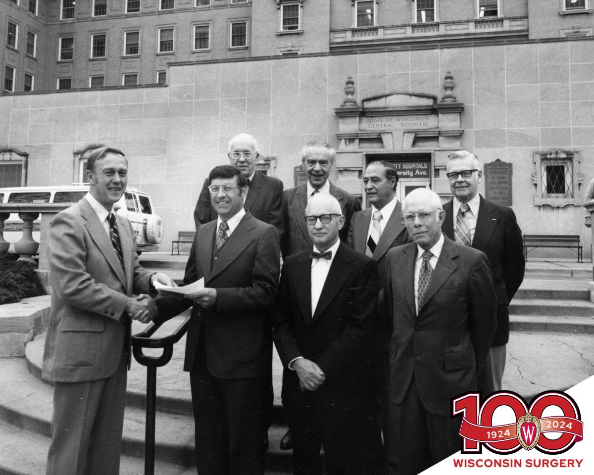 Wisconsin Surgery Throughout the Years - Department of Surgery