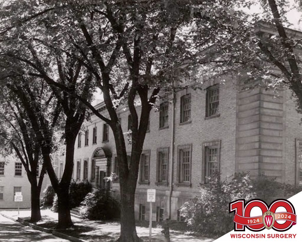 Wisconsin Surgery Throughout the Years - Department of Surgery